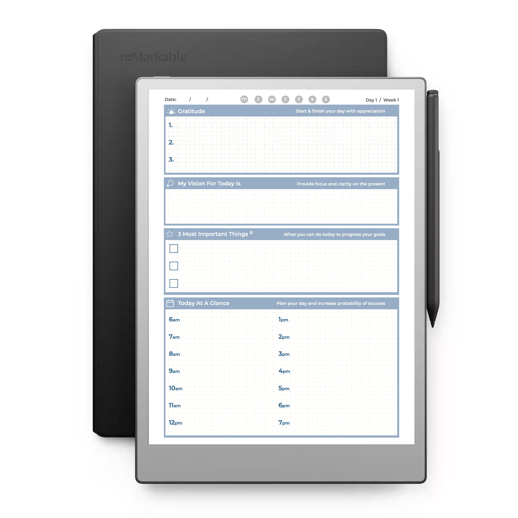 Remarkable OAK Journal Template – theOAKJournal